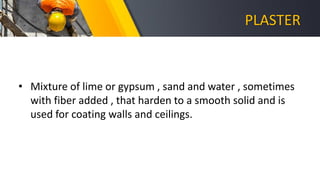 Plaster | PDF