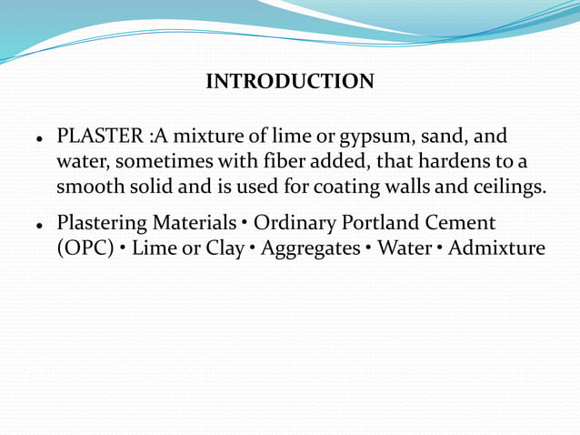 PLASTER.pptx | Geology | Science