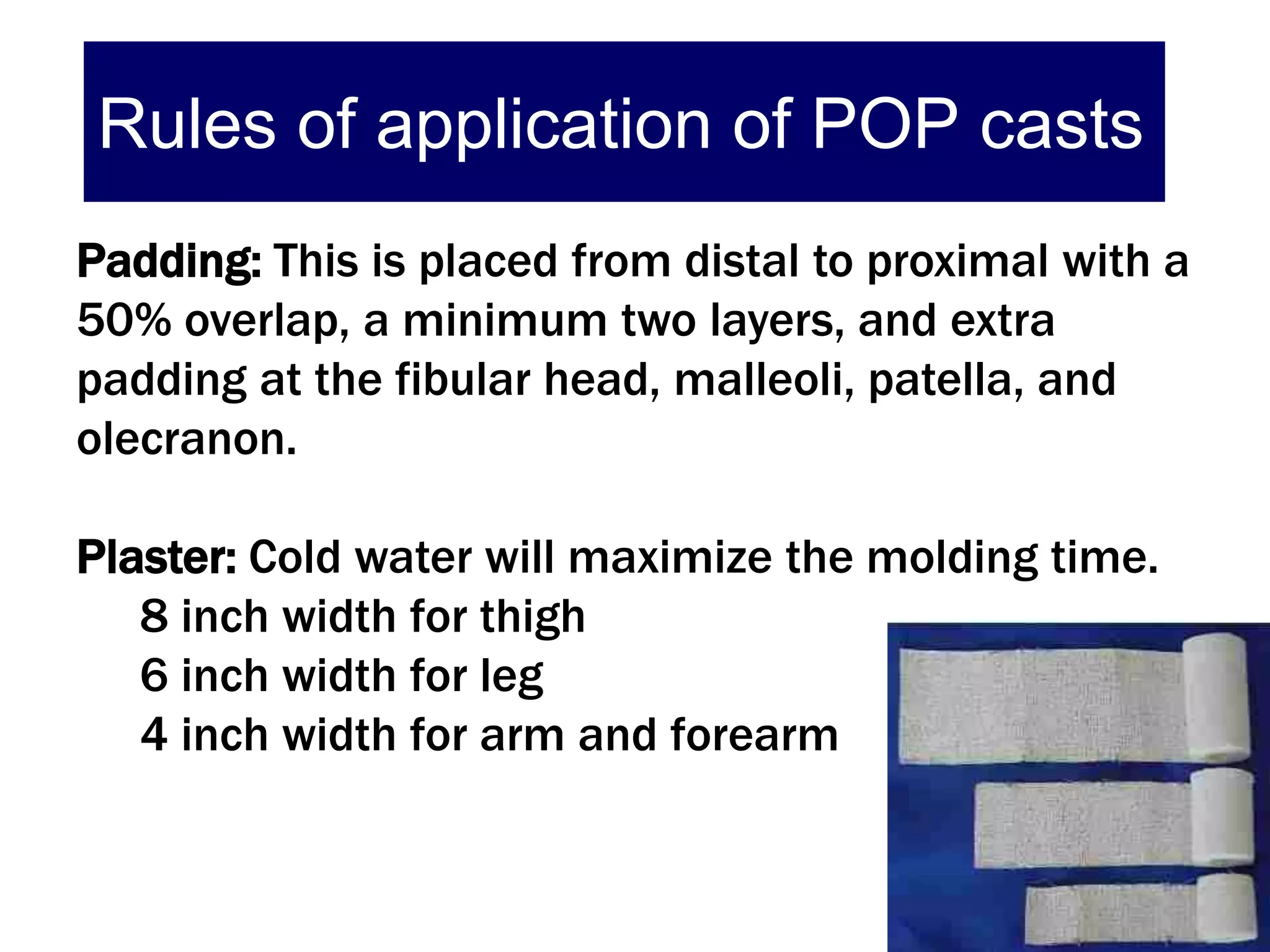 Plaster of Paris and Plaster Technique | PPTX