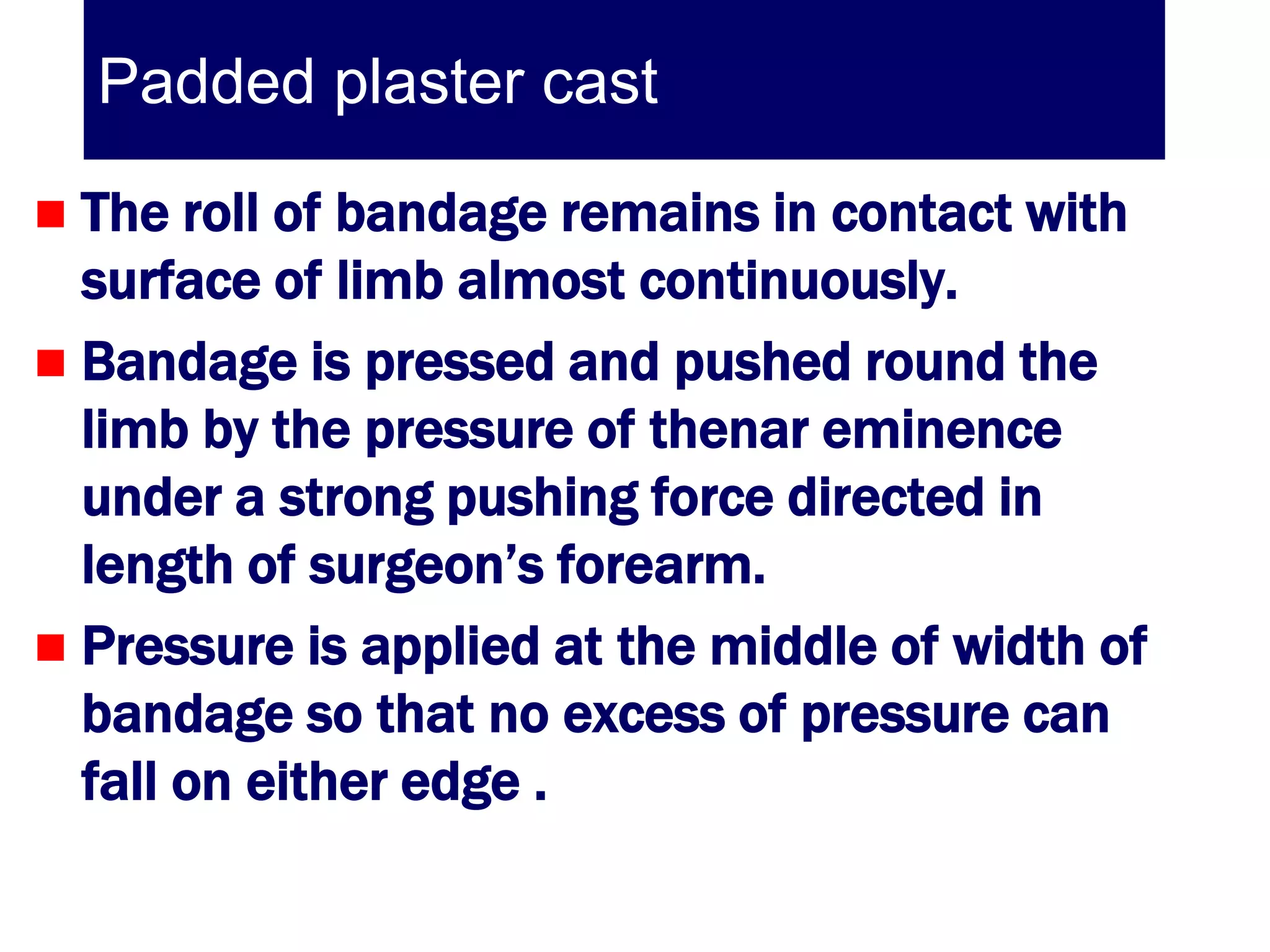 Plaster of Paris and Plaster Technique | PPTX