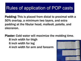 Plaster of Paris and Plaster Technique | PPTX