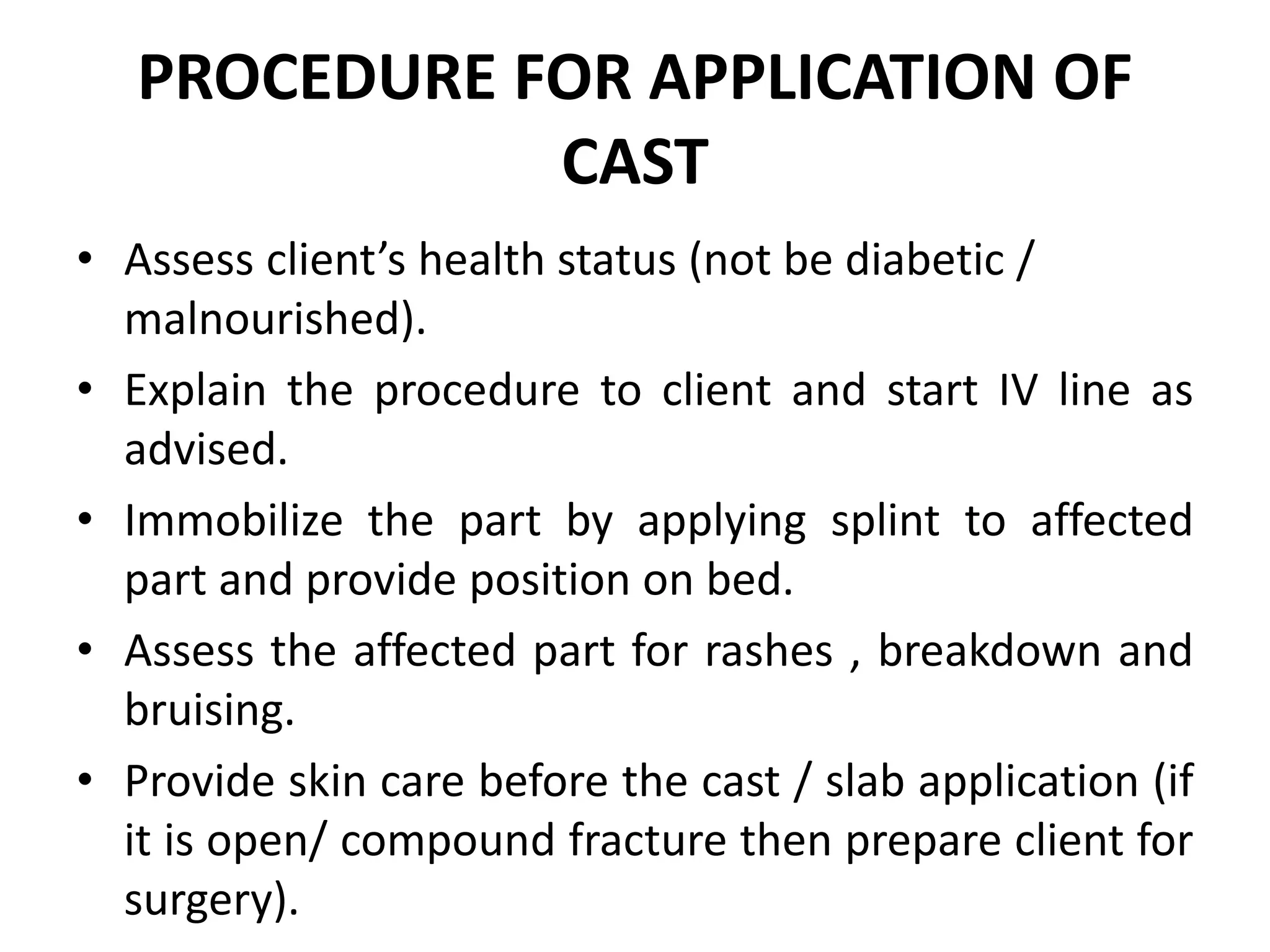 Plaster cast and its type | PPTX