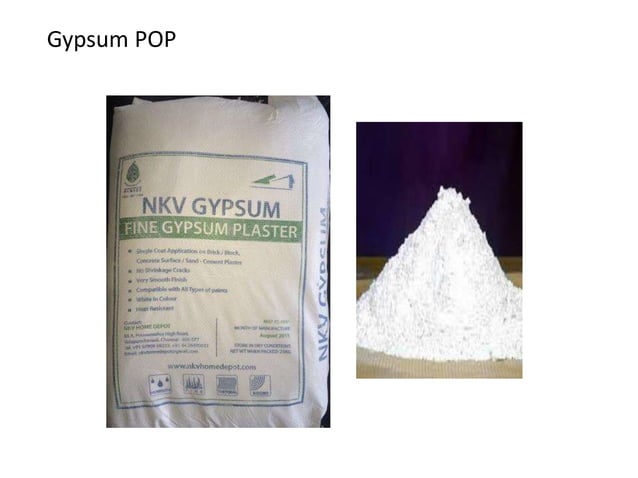 Plaster cast and its type | PPTX