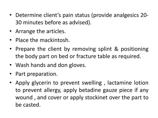 Plaster cast and its type | PPTX