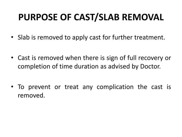 Plaster cast and its type | PPTX
