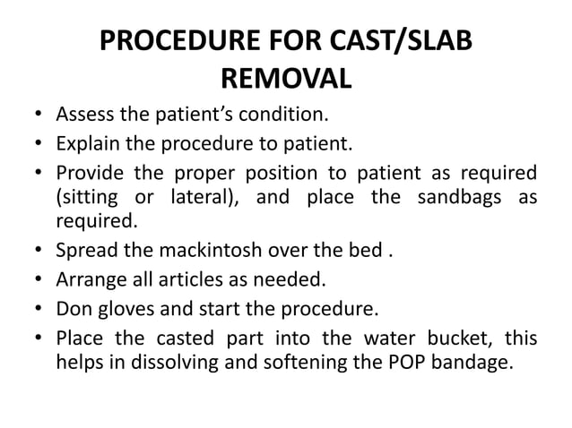 Plaster cast and its type | PPTX