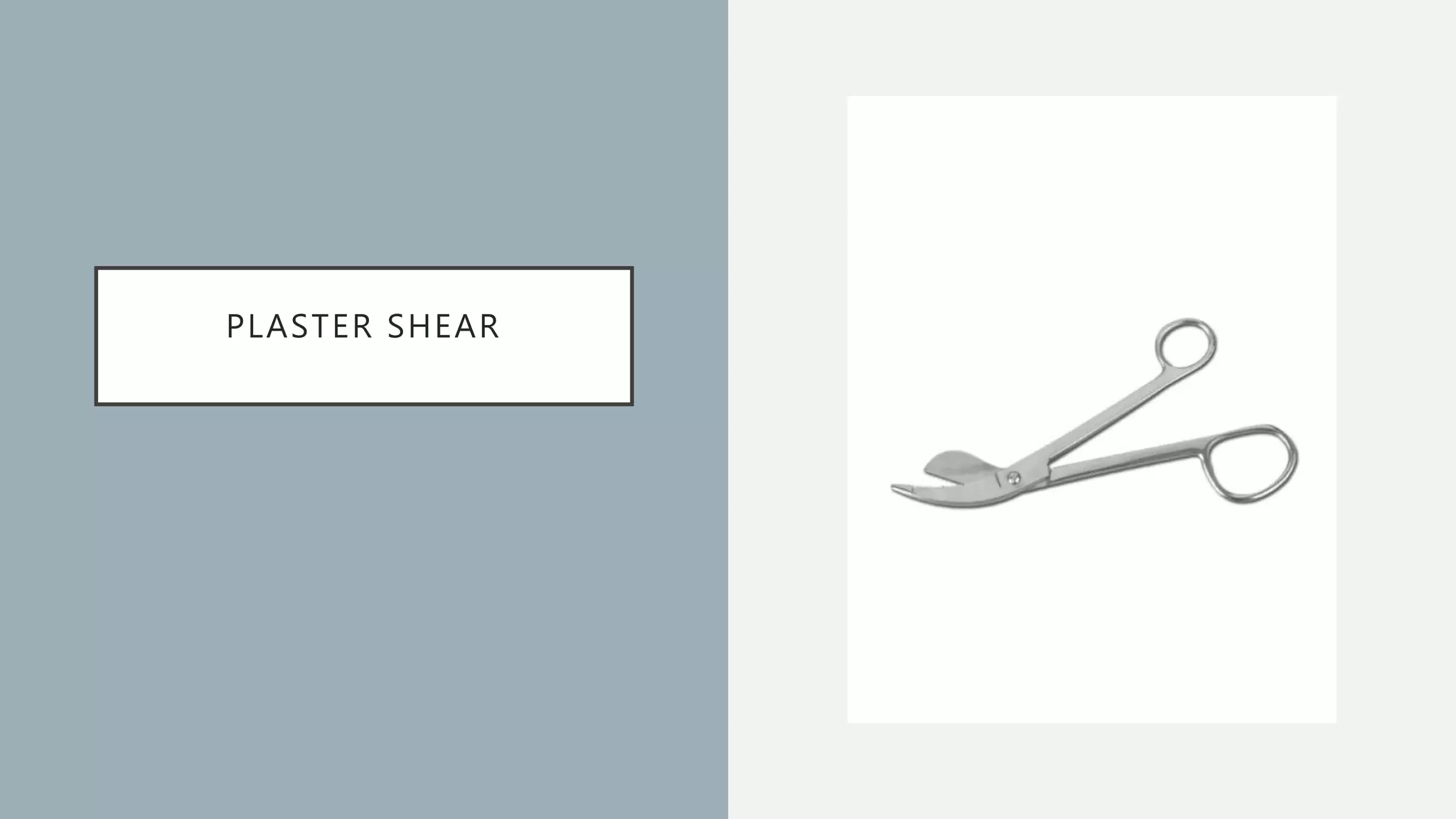 (Plaster cutting instruments) | PPTX