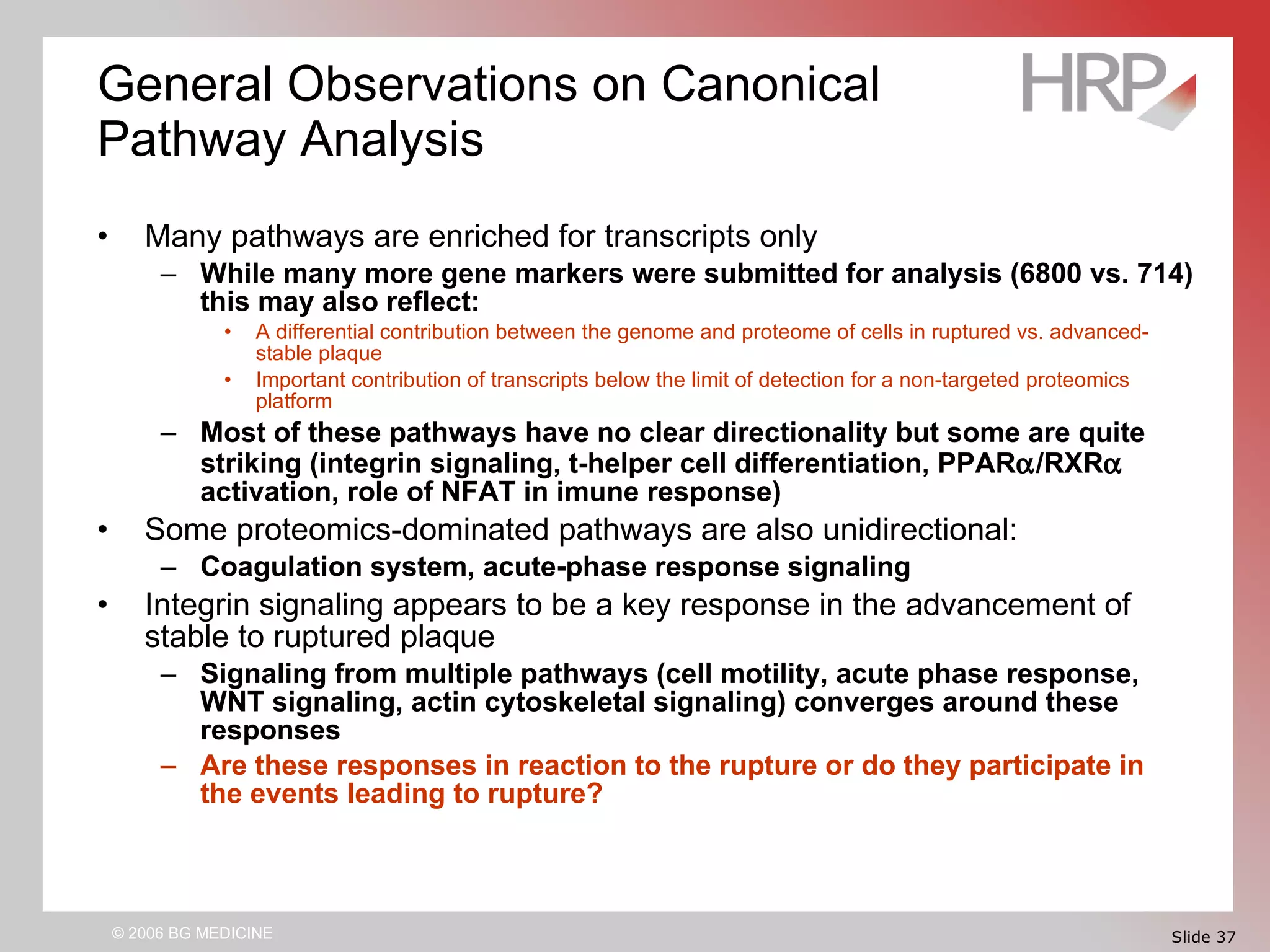 Mechanisms of Plaque Rupture in Advanced Atherosclerosis | PPT