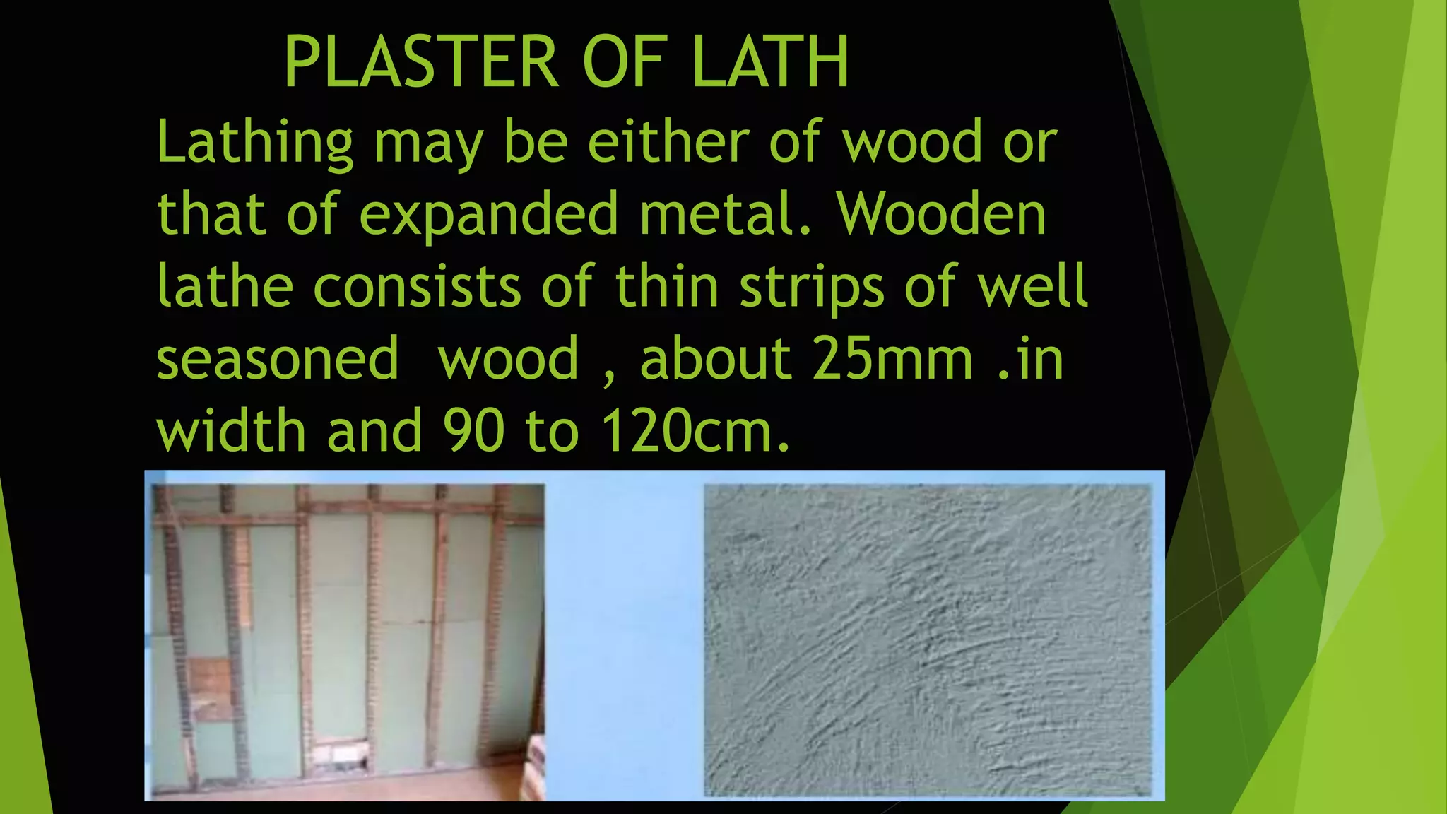 Plastering | PPTX