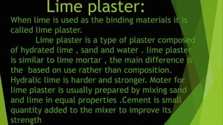 Plastering | PPTX