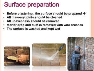Plastering | PPTX