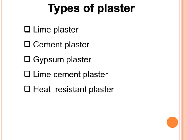 Plastering | PPTX
