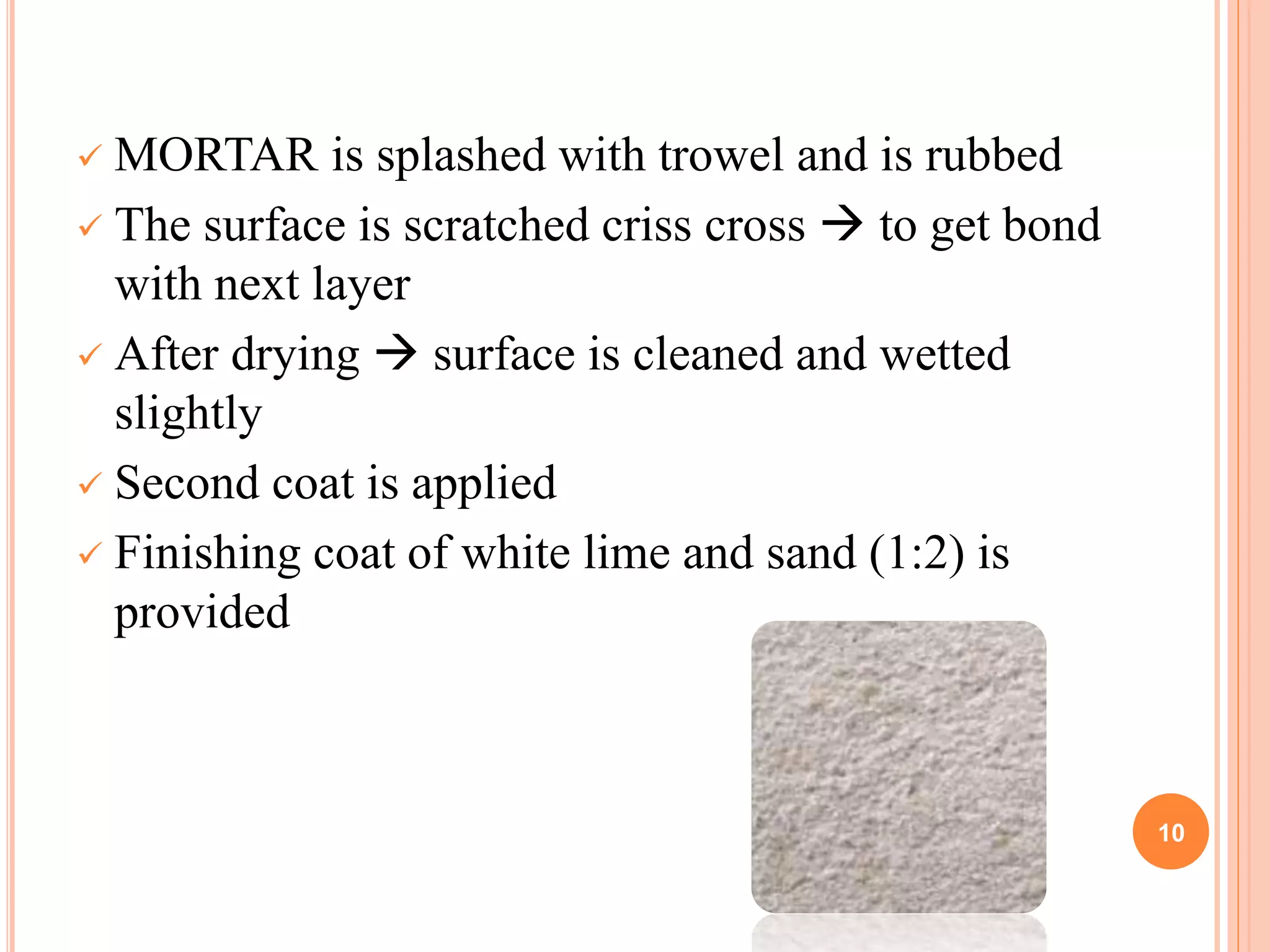 Plastering ppt | PPTX