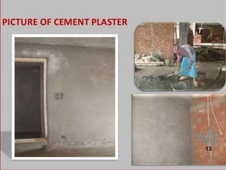 Plastering ppt | PPTX