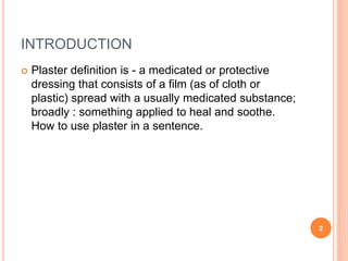 Plastering ppt | PPTX
