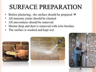 Plastering ppt | PPTX