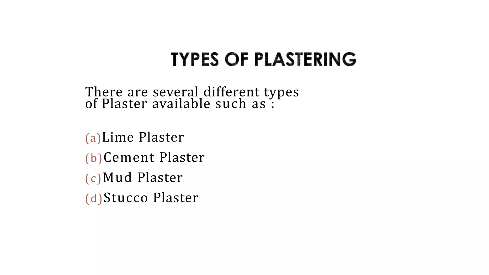 PLASTERING.pptx