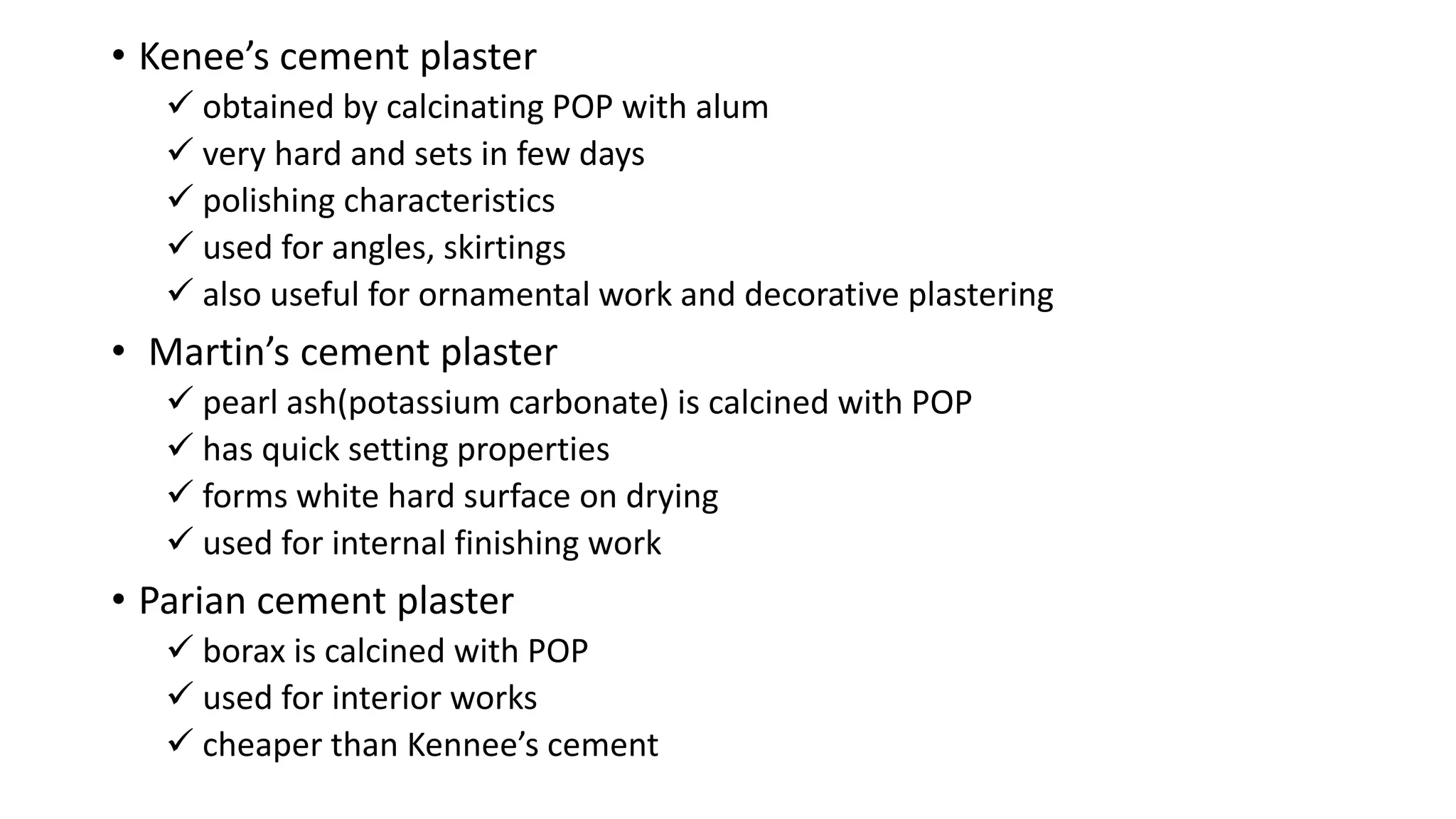 Plastering and pointing | PPTX
