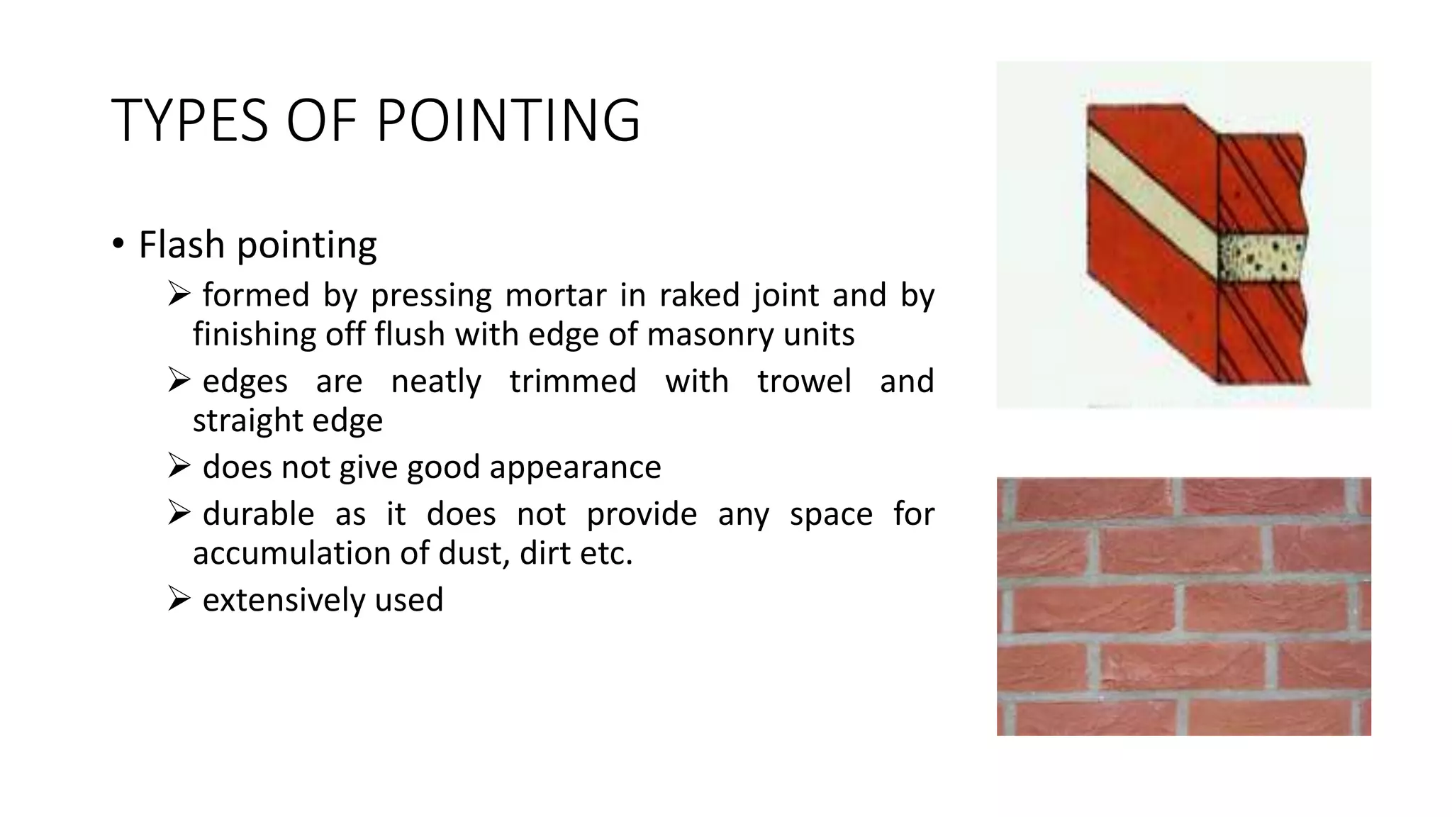 Plastering and pointing | PPTX