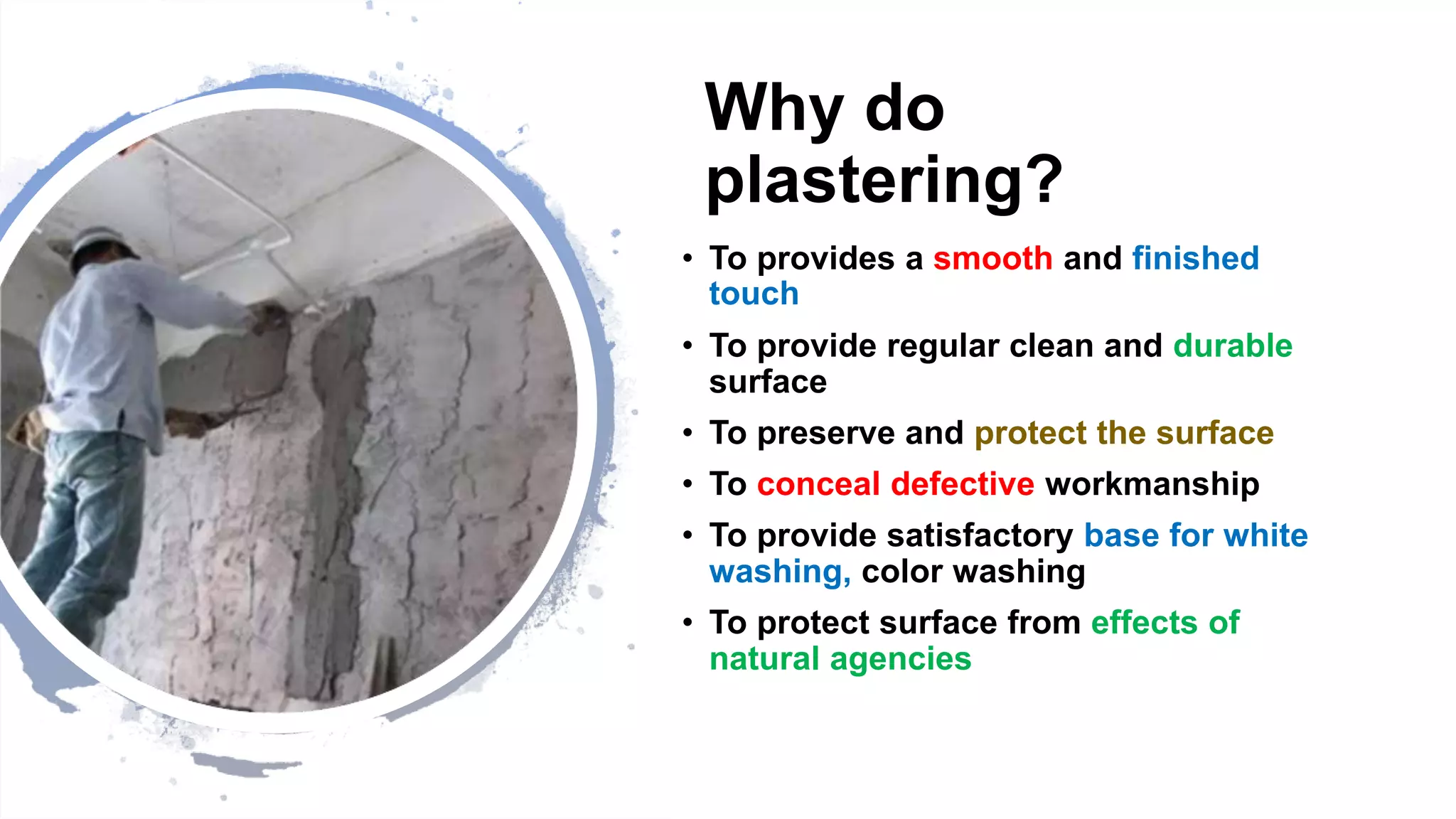 Plastering by mani | PPT