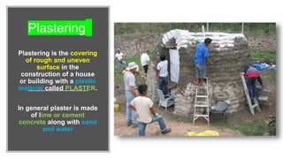 Plastering by mani | PPTX