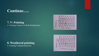 Plastering, Pointing & Painting | PPTX