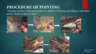 Plastering, Pointing & Painting | PPTX