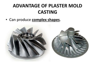 PLASTER casting mold expendable process. | PDF