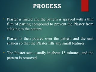 Plaster mould technique | PPT