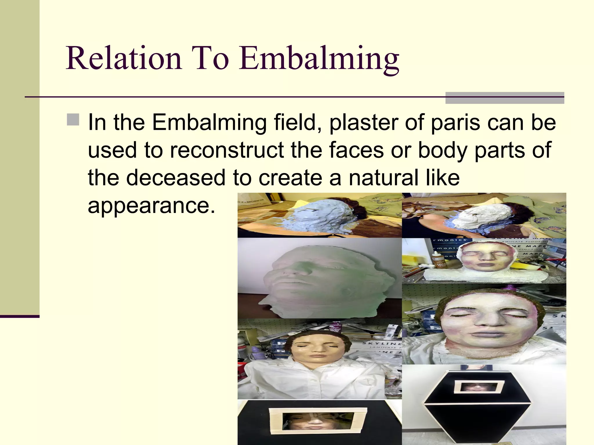 Plaster of paris | PPT