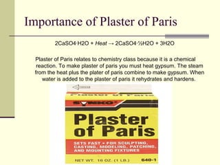 Plaster of paris | PPT