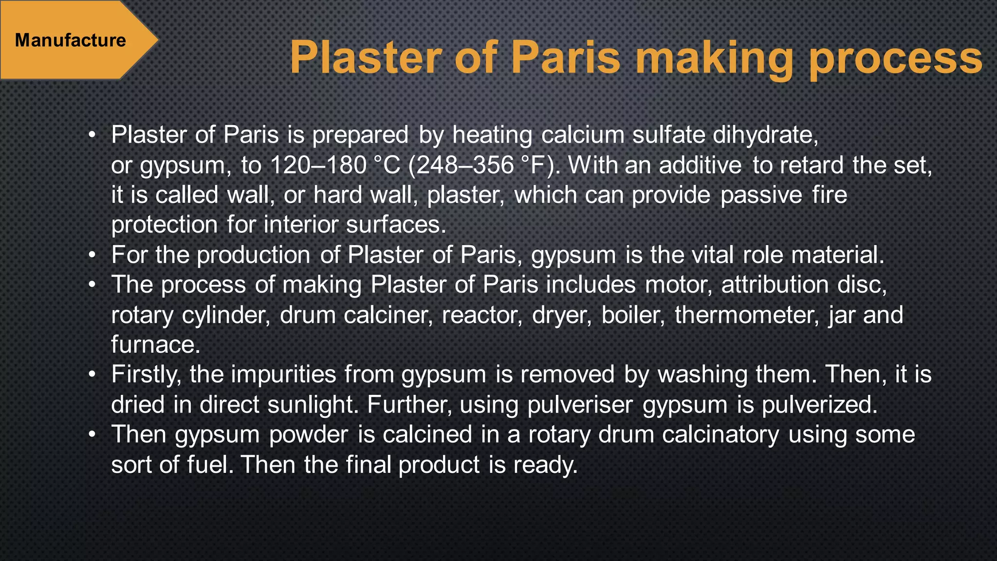 Plaster of paris | PDF