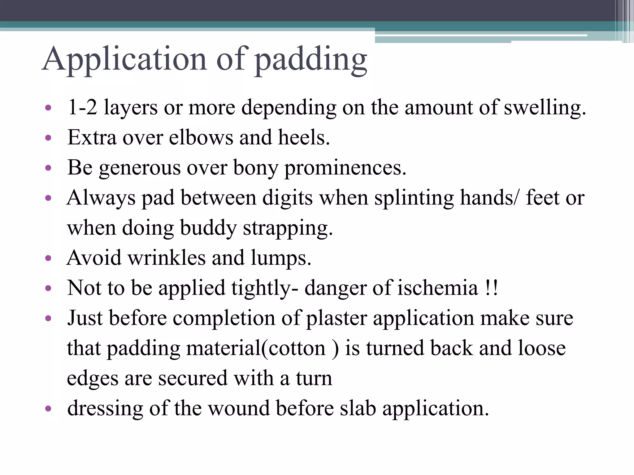 Plaster of paris ,synthetic casts and Functional cast bracing | PPTX