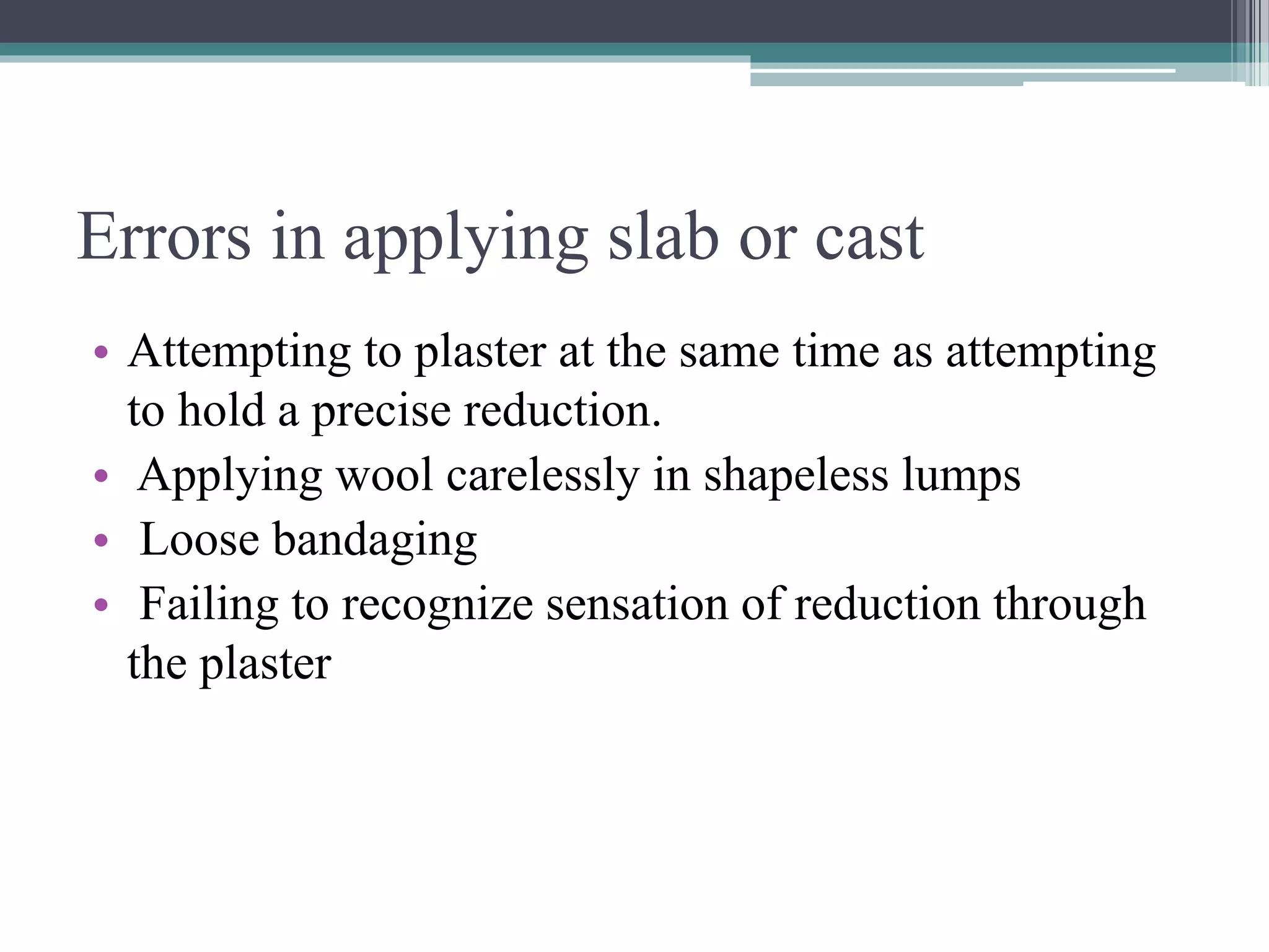 Plaster of paris ,synthetic casts and Functional cast bracing | PPTX