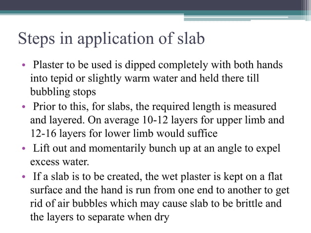 Plaster of paris ,synthetic casts and Functional cast bracing | PPTX