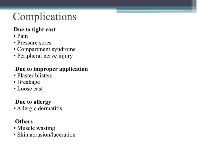 Plaster of paris ,synthetic casts and Functional cast bracing | PPTX