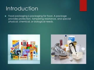 Food Packaging, Smart Food Packaging, IDM8 | PPT