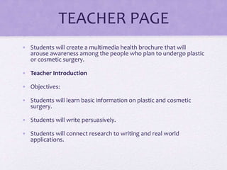 Plastic Surgery | PPT