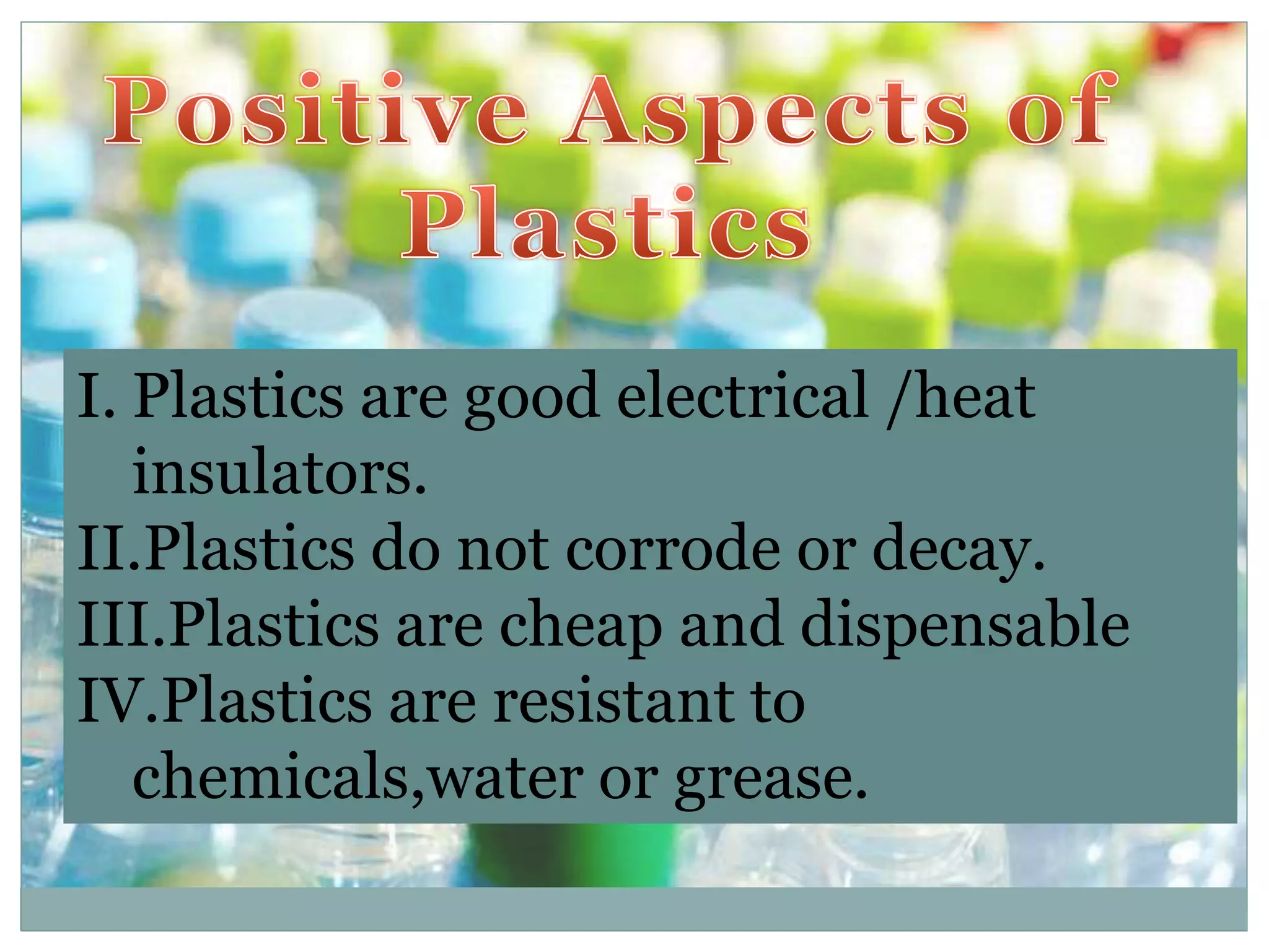 Plastic and its harmful effects | PPTX
