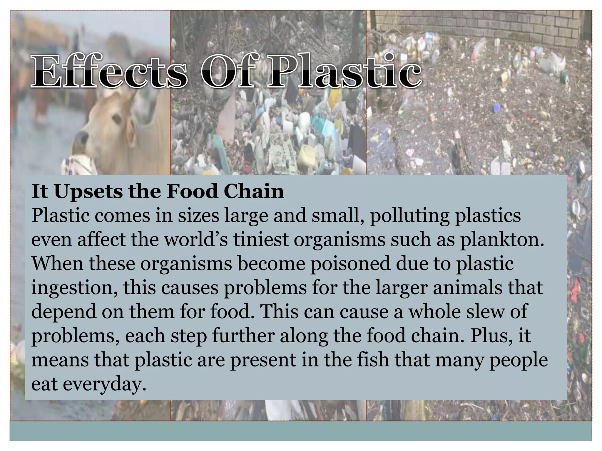 Plastic and its harmful effects | PPTX