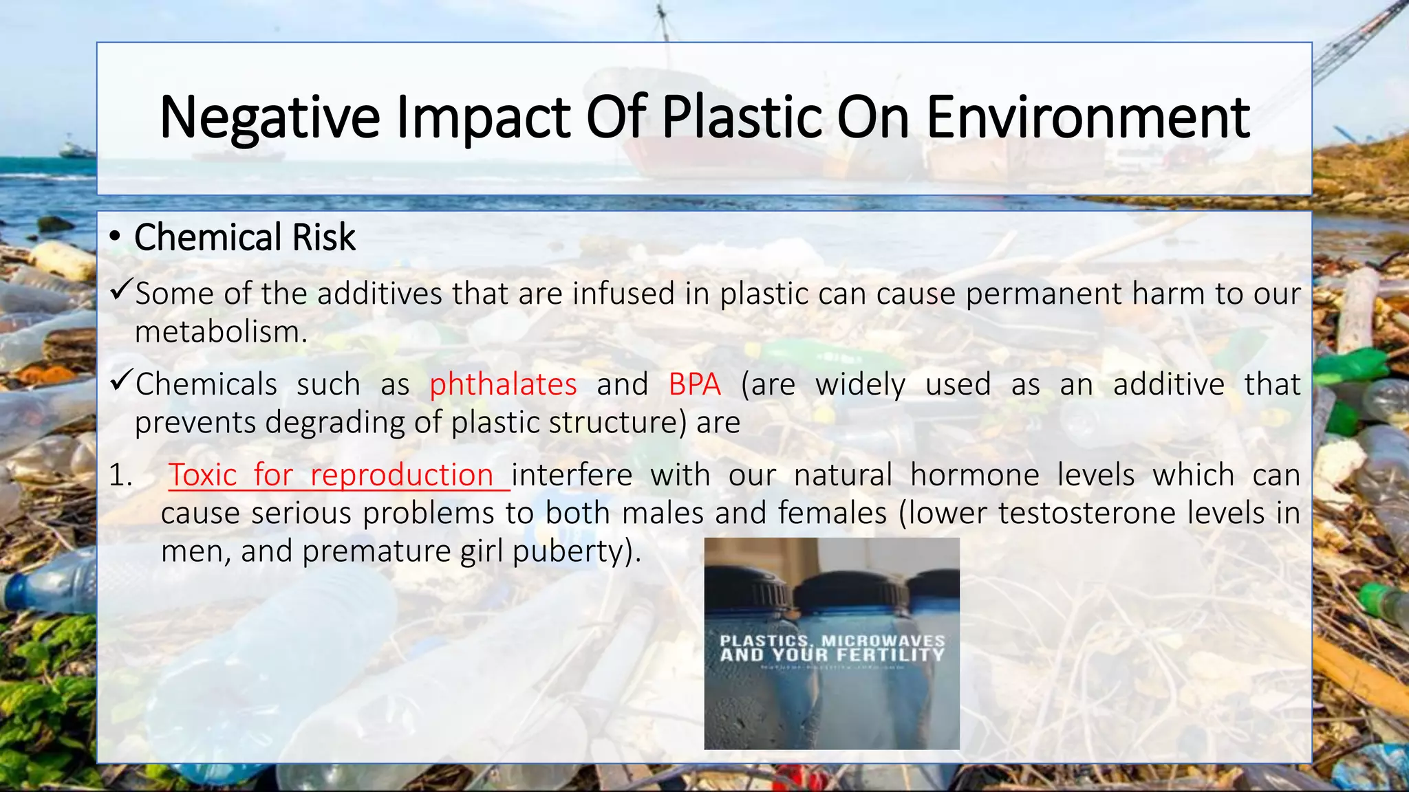 Plastic pollution in Pakistan and its solutions | PPTX