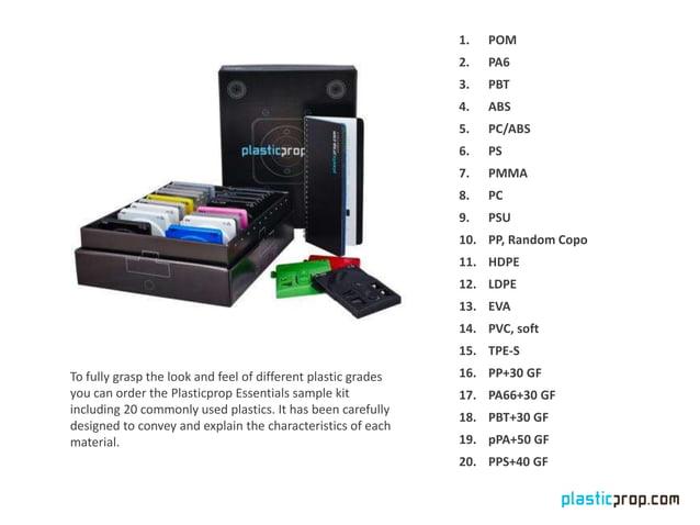 Plastic material classification from the product designer perspective ...