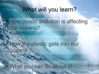 Plastic Pollution in Our Oceans | PPT