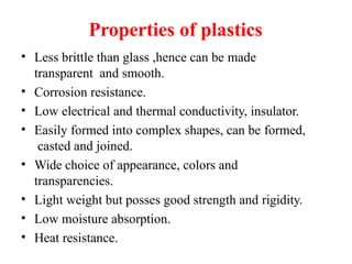 Plastic-processing materials and introduction | PPT
