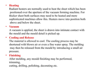 Plastic-processing blow moulding calendering | PPTX
