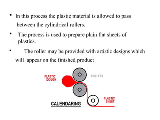 Plastic-processing blow moulding calendering | PPTX