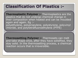Plastic – a brief view | PPT