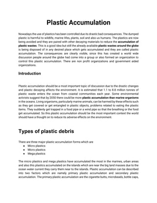 Plastic accumulation.docx