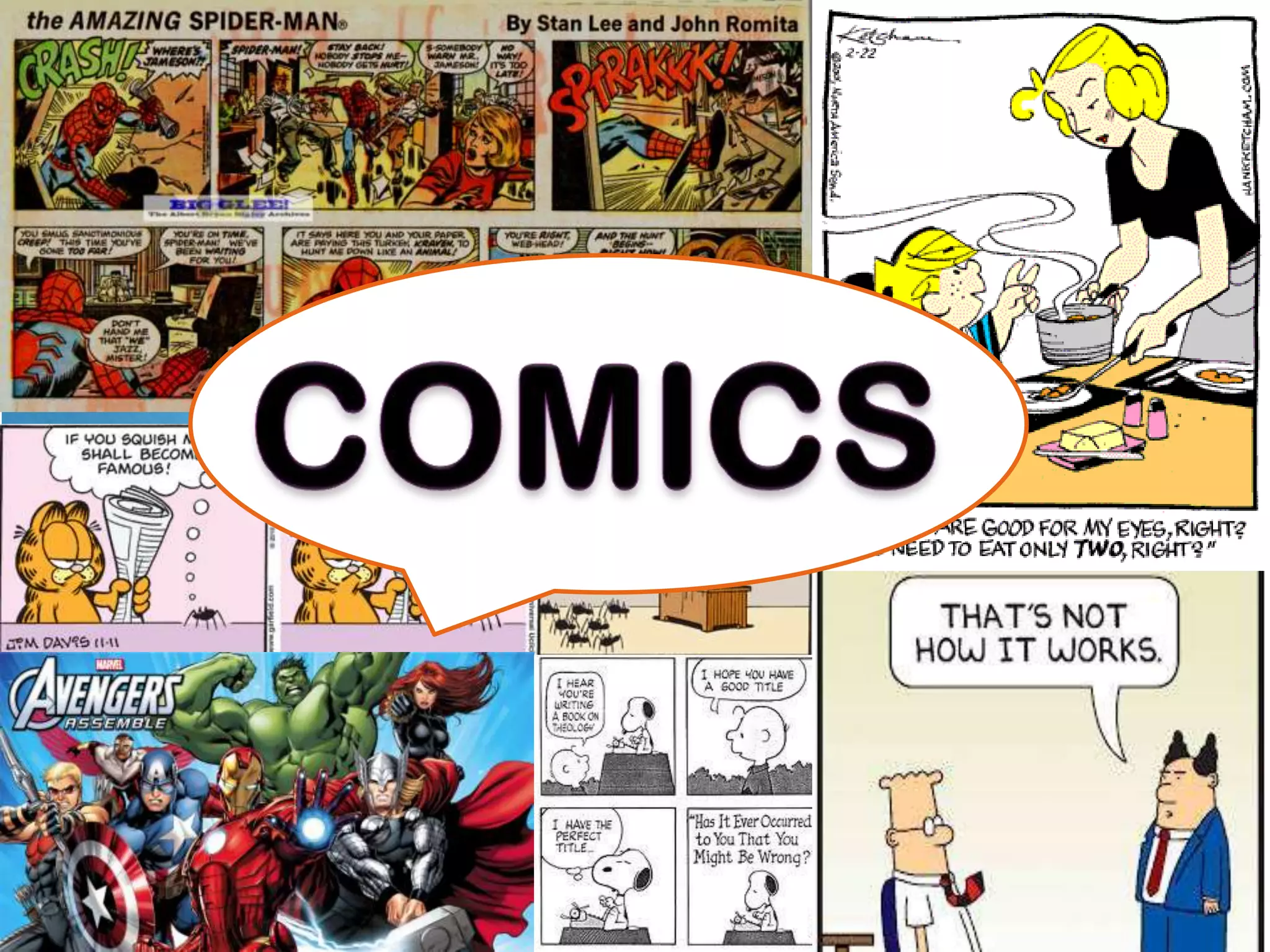 Comics, Arts and Crafts | PPTX