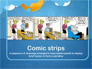 Comics, Arts and Crafts | PPTX